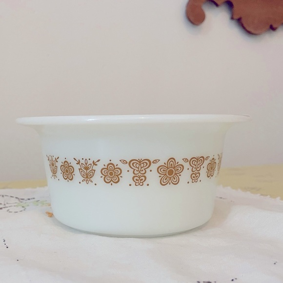 Pyrex | Kitchen | Vintage Pyrex Butterfly Gold Butter Bowl 75 | Poshmark